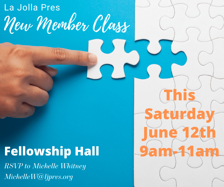 New Member Class | La Jolla Presbyterian Church